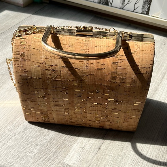 Bags | Dmargeaux Large Cork Purse Cork Clutch Bag | Poshmark
